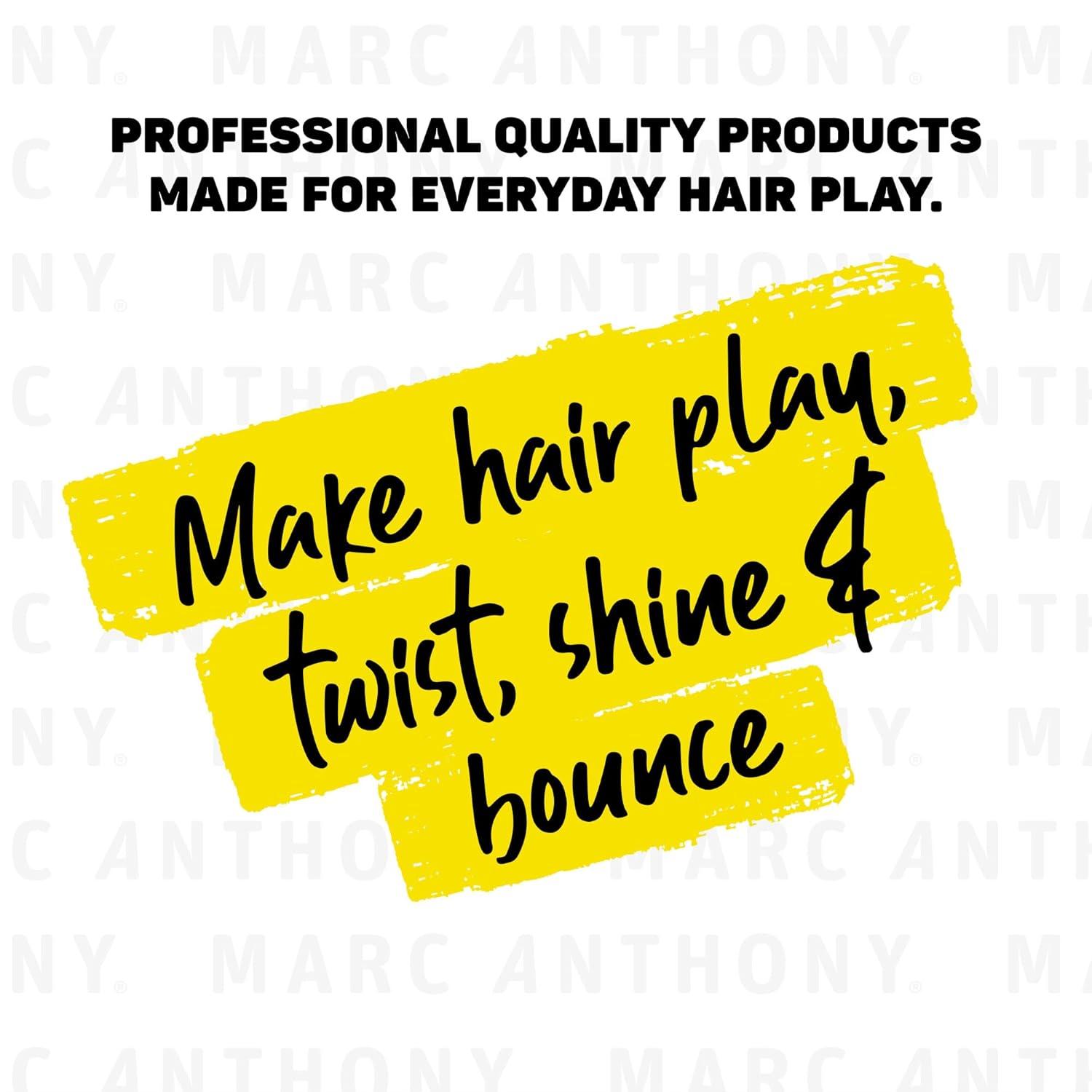 Marc Anthony Curly Hair Shampoo, Strictly Curls – 3x Moisture For Curl ...